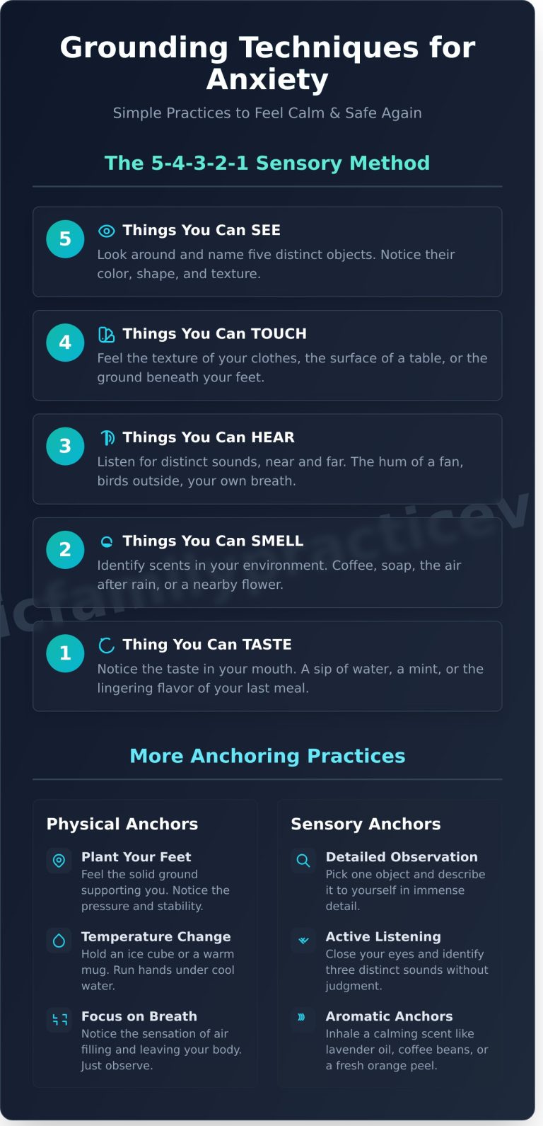 Grounding Techniques for Anxiety: Simple Holistic Practices to Feel ...